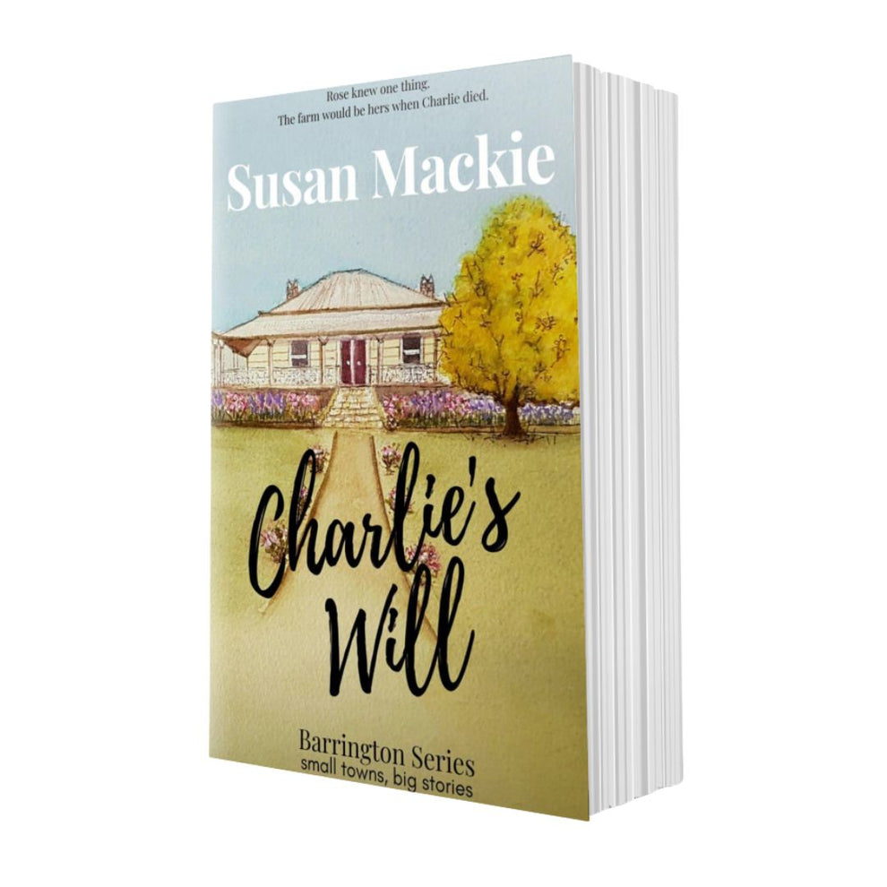 Charlie's Will paperback | Australian rural romance by Susan Mackie ...